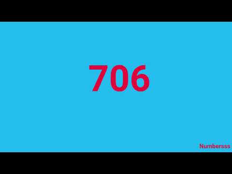 All numbers from 1 to 976 - YouTube