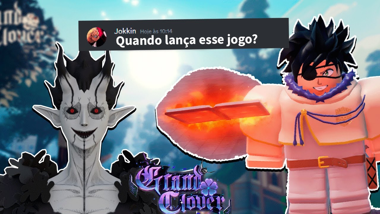 GRAND CLOVER! ESSE VAI SER o MELHOR JOGO DE BLACK CLOVER DO ROBLOX ...