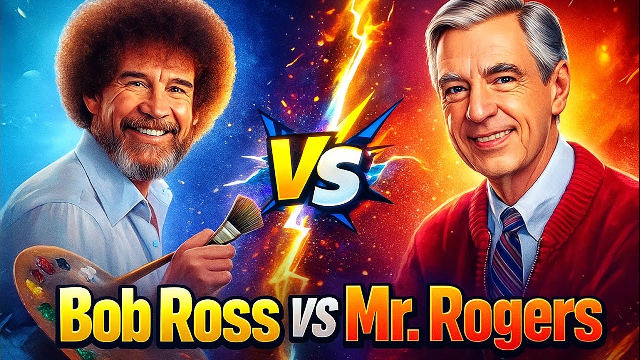 Bob Ross vs Mr. Rogers: The MMA Fight You Never Expected! - YouTube