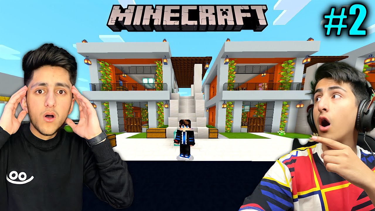 BUILDING MY HOUSE IN MINECRAFT WITH MY BROTHER | MINECRAFT GAMEPLAY #2 ...