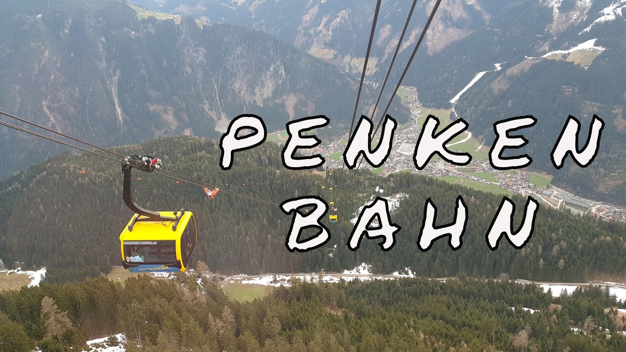 Travel Gondola PENKENBAHN Mayrhofen Austria - YouTube