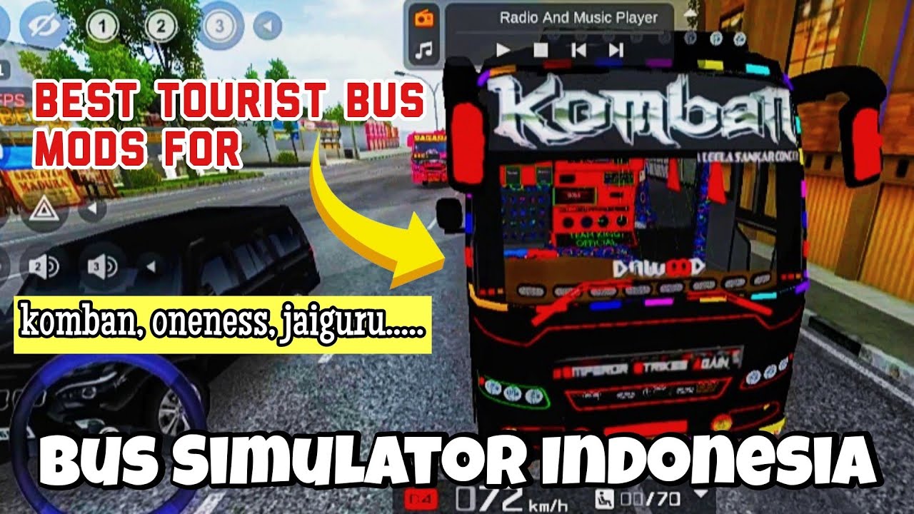5 Best Tourist Bus Mods For Bus Simulator Indonesia | Sreyas ...