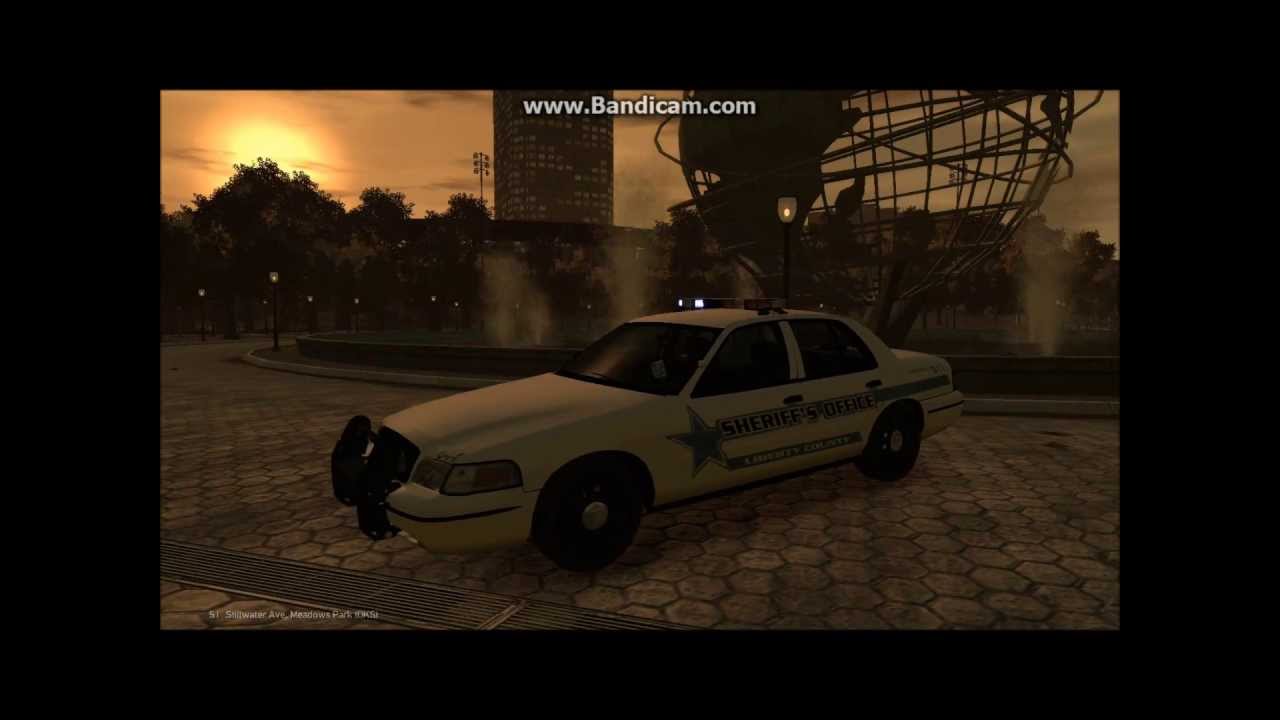 GTA IV Liberty County Sheriff's Office Ford Crown Victoria -ELS- - YouTube