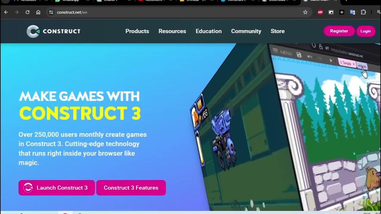 1 Cómo Instalar y Licenciar Construct 2 - YouTube