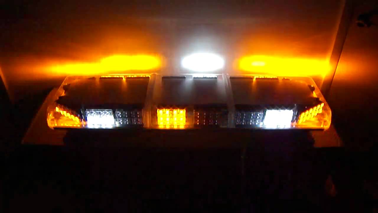 CODE 3 JAVELIN LED LIGHTBAR - YouTube