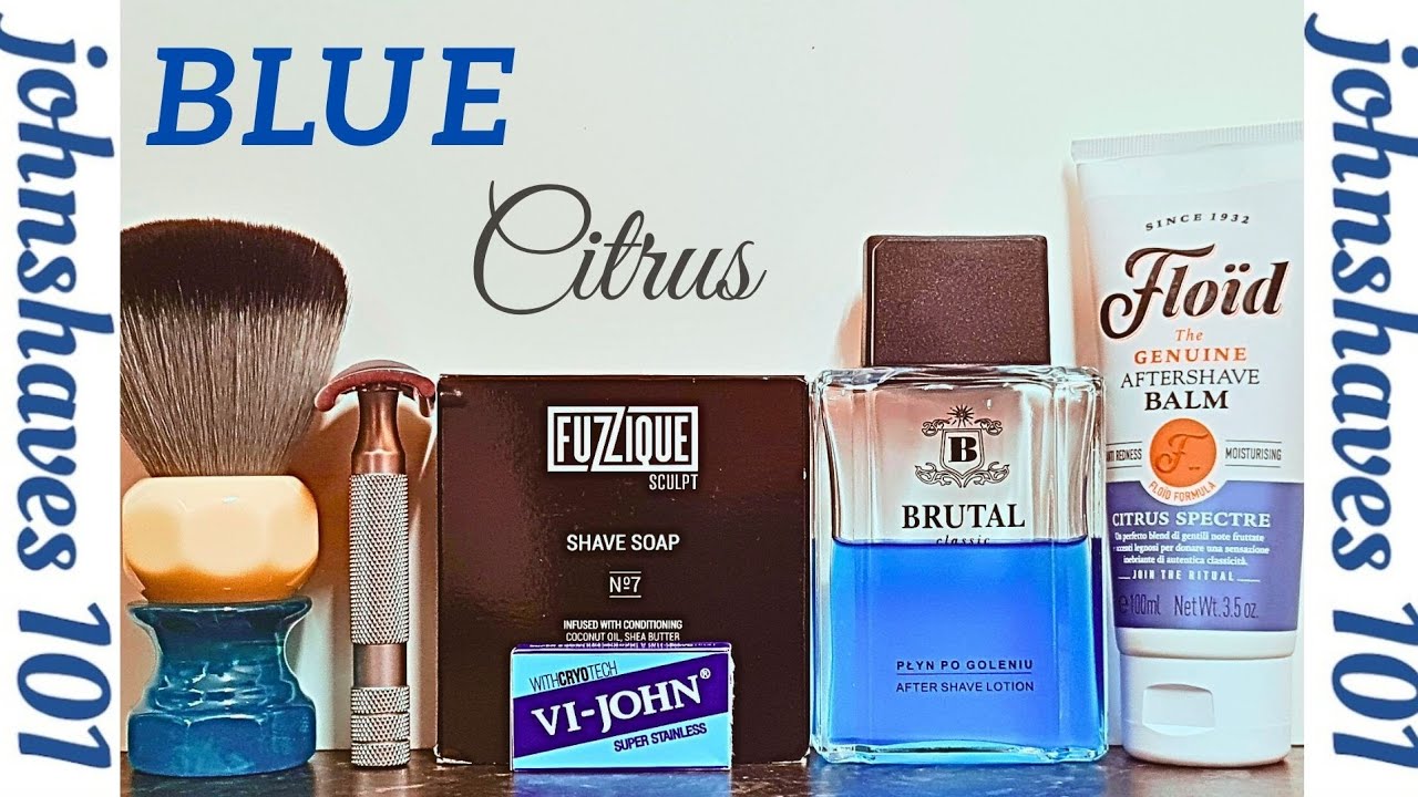 ikon slant Razor :Shave soap No 7: vi-john blade: Floid citrus Balm ...