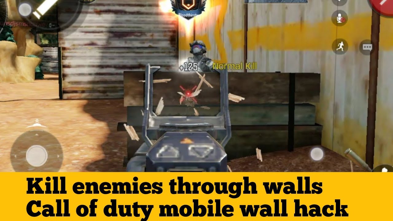 How to shoot enemies through walls in call of duty mobile ||CODM ...