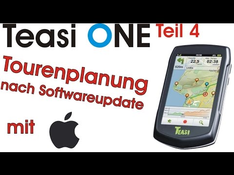 Teasi One Teil 4 Tourenplanung nach Softwareupdate mit GPS-TUNER für ...