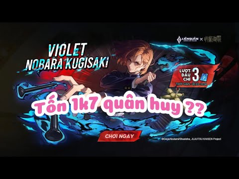 Sự kiện Violet Nobara Kugisaki | hợp tác thương hiệu Liên Quân Mobile x ...