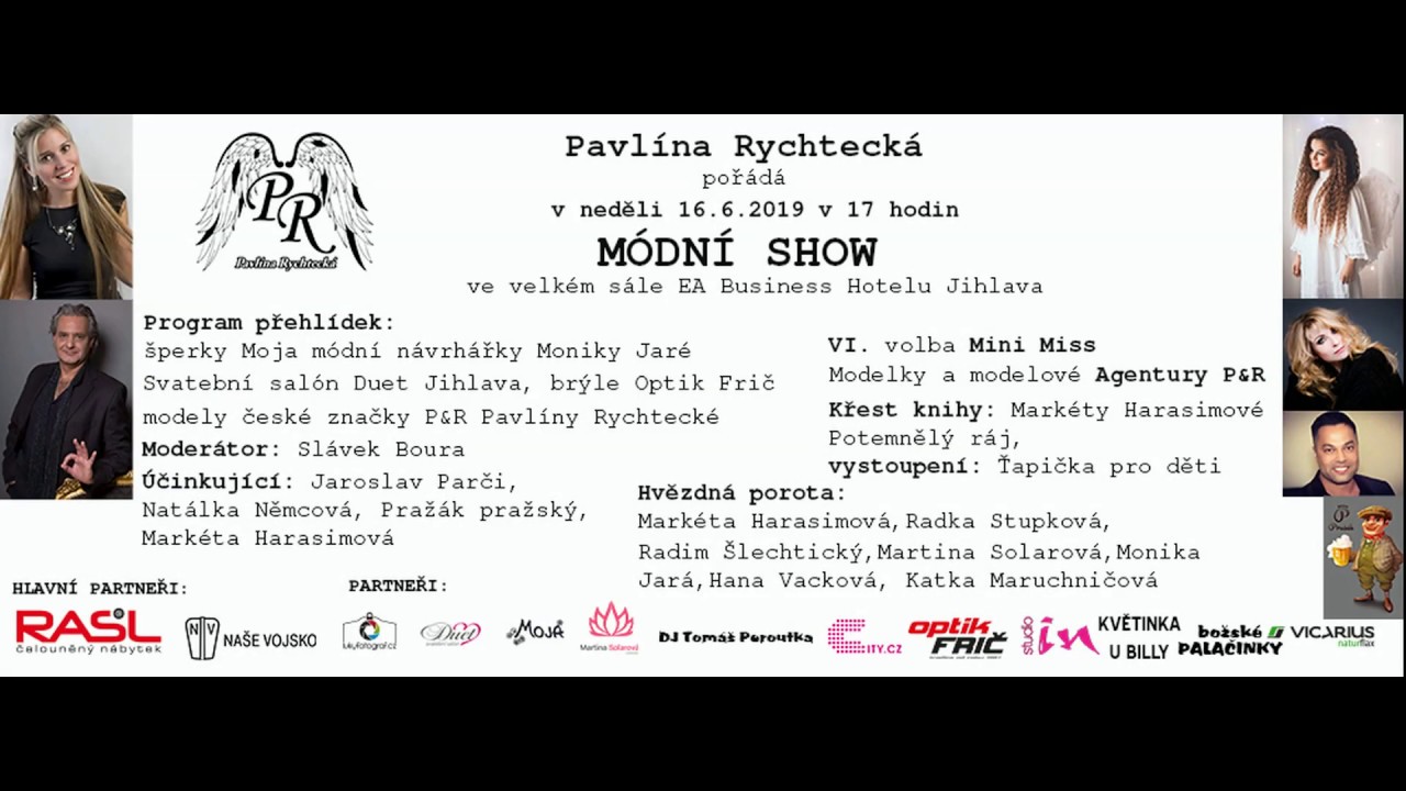 Mode show - VI. volba mini miss - 16.6.2019 - part II. - YouTube