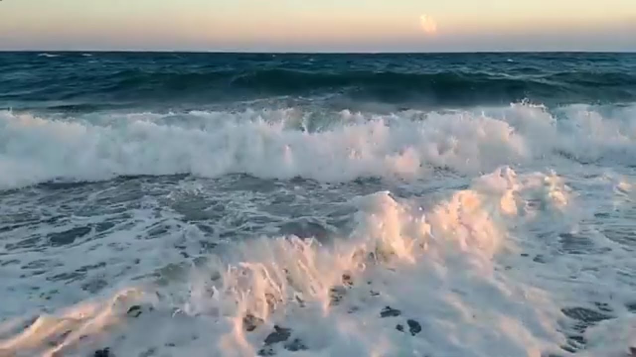 Relaxing ! Ocean View with Water Sounds - YouTube