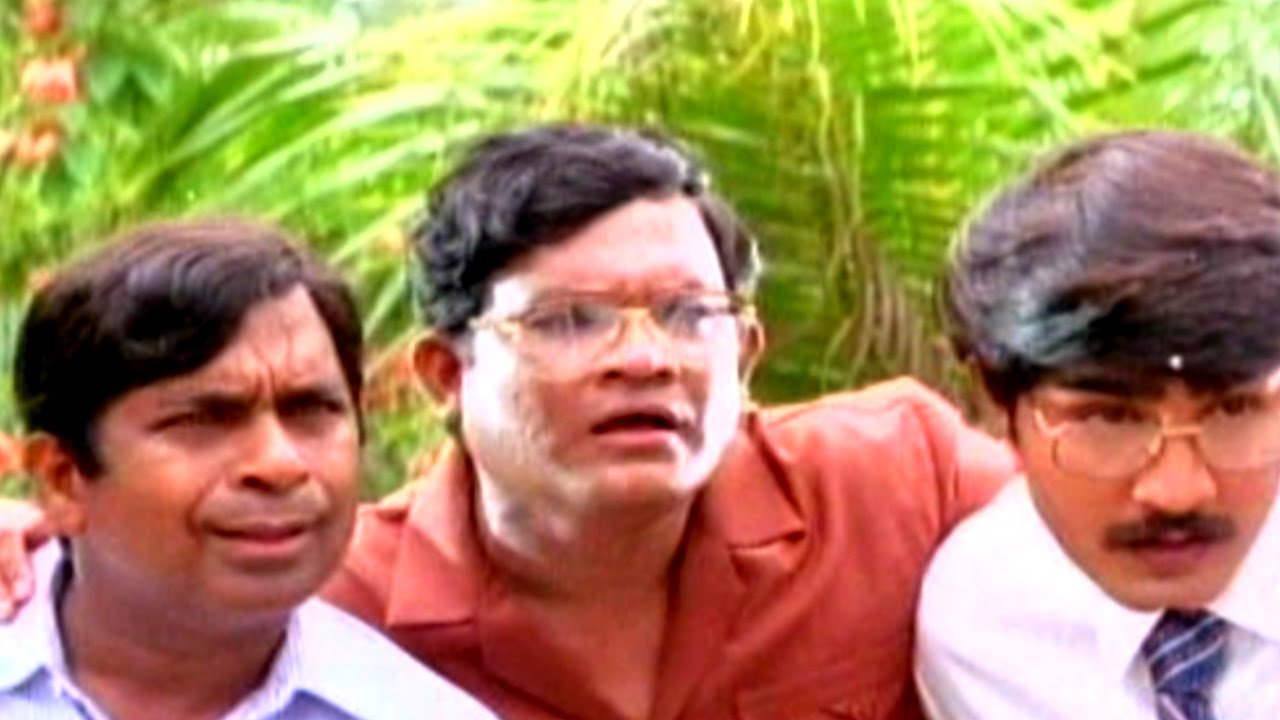 Brahmanandam,Tanikella Bharani Boat Comedy Scene || Pelli Sandadi Movie ...