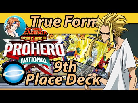 All Might (True Form) MHA Deck Analysis (UniVersus TCG) - YouTube