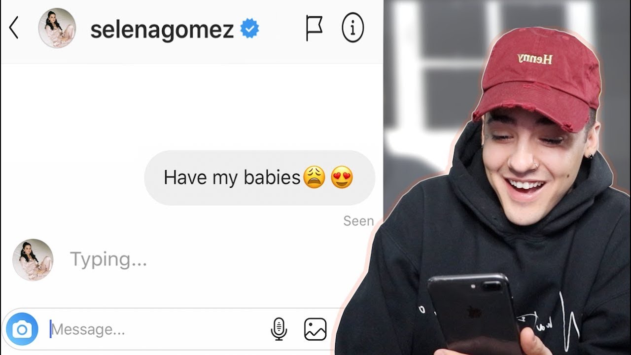 Dming 100 Celebrities To See Who Would Reply.. IT WORKED - YouTube