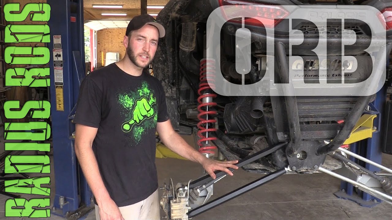 How To Install Polaris RZR Radius Rods from ORB Fab - YouTube