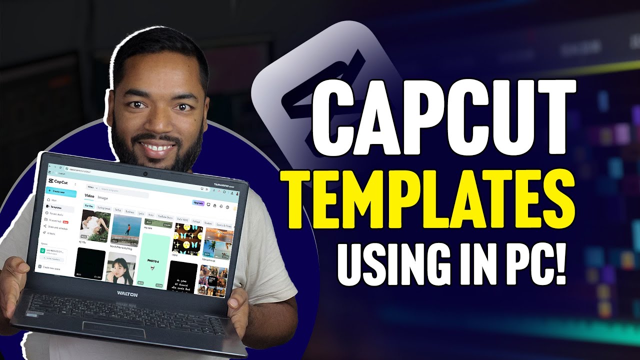 How to Use CapCut Templates on PC | Step-by-Step Tutorial (2025) - YouTube