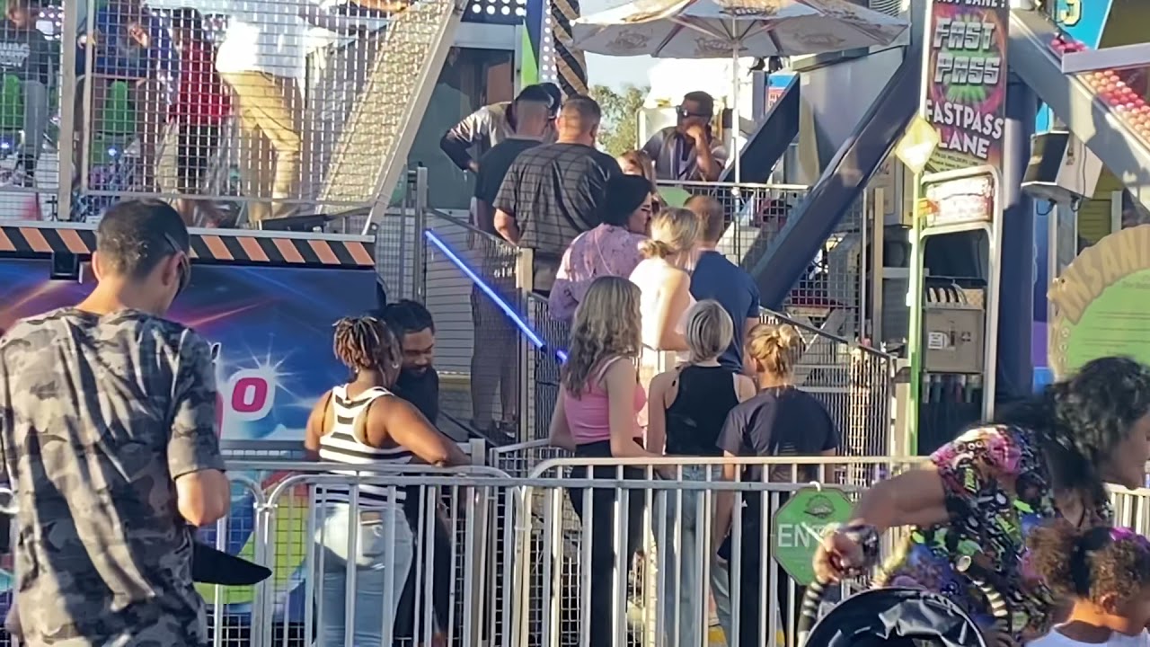 Insanity 360 fair ride , Arizona state fair - YouTube