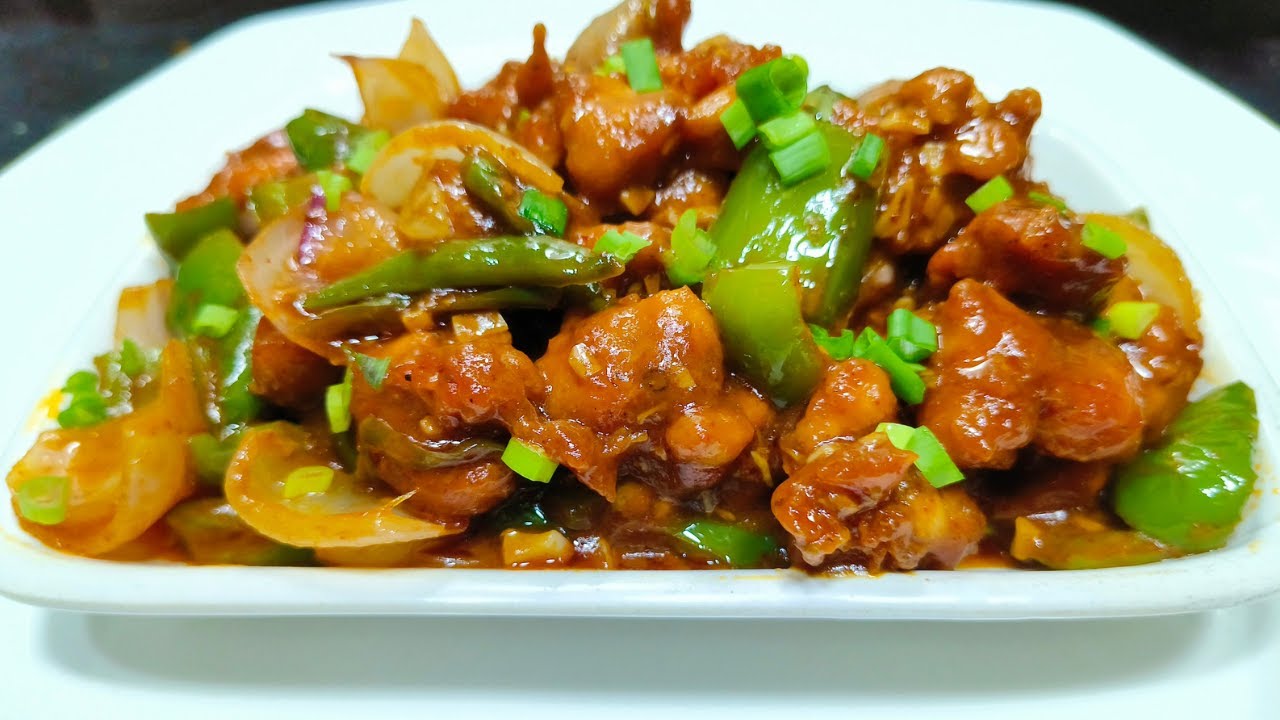 CHICKEN CHILLI | CHILLI CHICKEN RECIPE | चिकन चिली | EASY AND SIMPLE ...