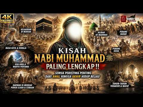 KISAH NABI MUHAMMAD ﷺ PALING LENGKAP‼️ Semua Peristiwa Penting dari Awal Hingga Akhir Hidup Beliau