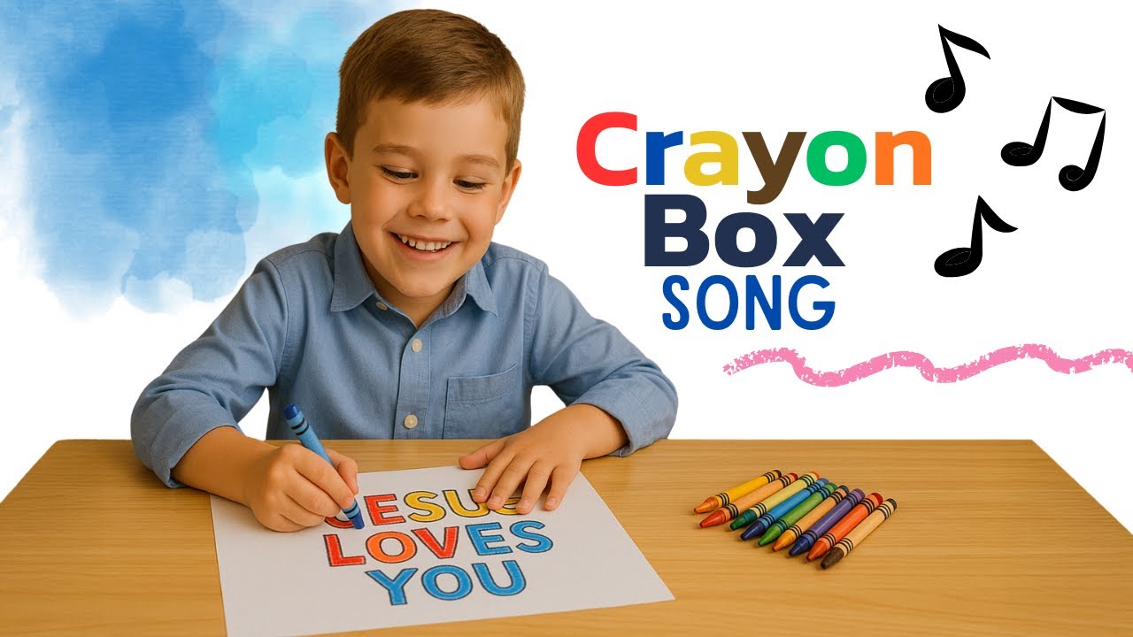 The Crayon Box Song 🎨 | Fun Christian Kids Song About Jesus | Sunday ...