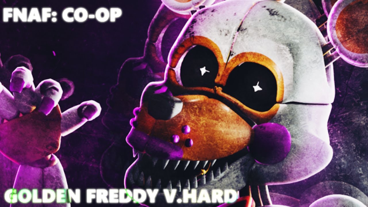 FNAF: CO-OP - Golden Freddy V.Hard (13th Victor) - YouTube