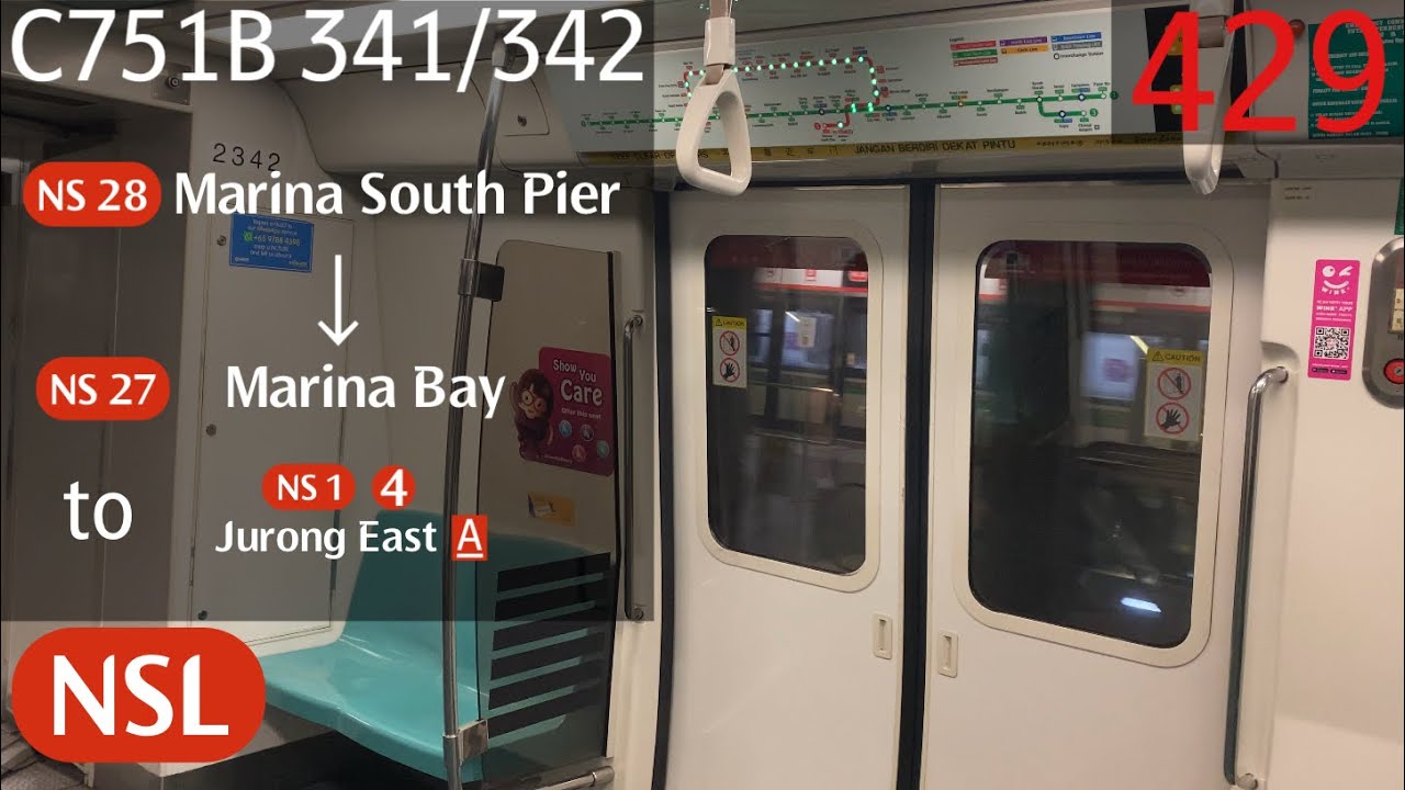 [SMRT] [Retired] Kawasaki Nippon Sharyo C751B [341/342] - Marina South ...