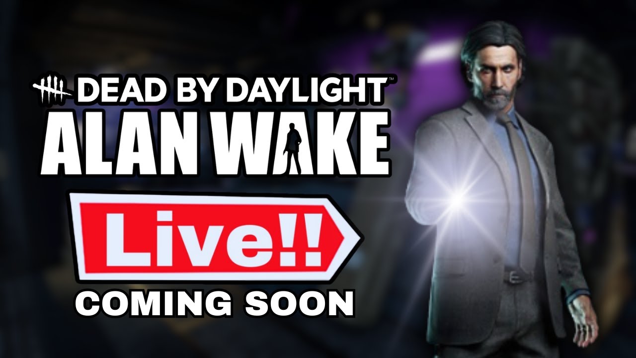 Alan Wake In Dbd Dead By Daylight Live Youtube