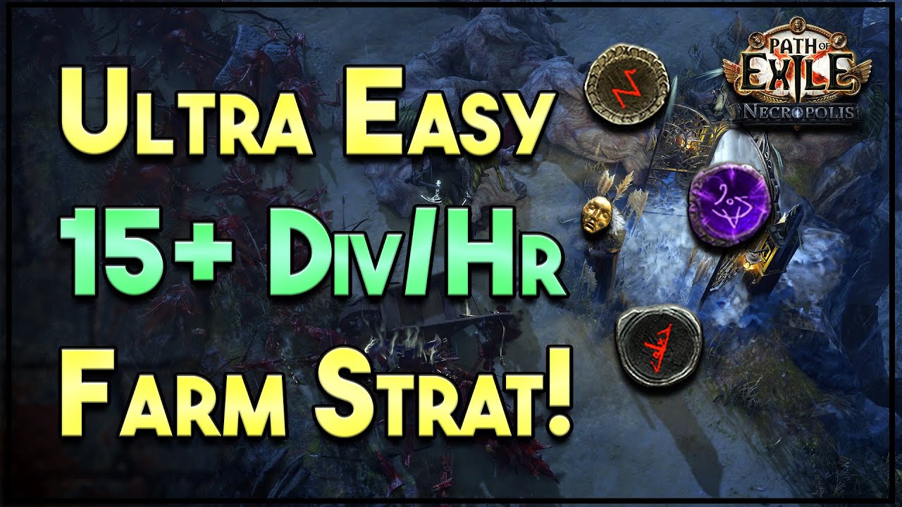 Easy 15+ Div/Hr Farm Strat: 8-Mod Maps - YouTube