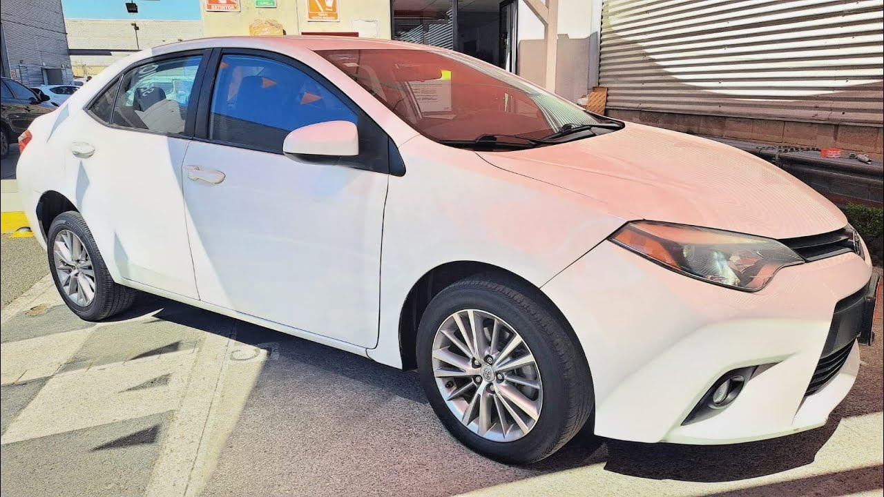 Toyota Corolla 2014 1.8 Le At Blanco - YouTube