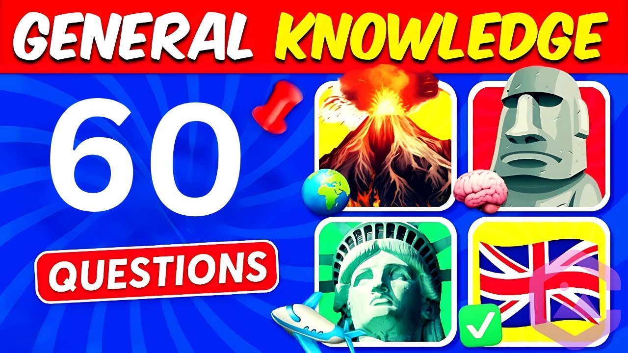 How Good is Your geography General Knowledge? 🧠 60 Questions Challenge ...