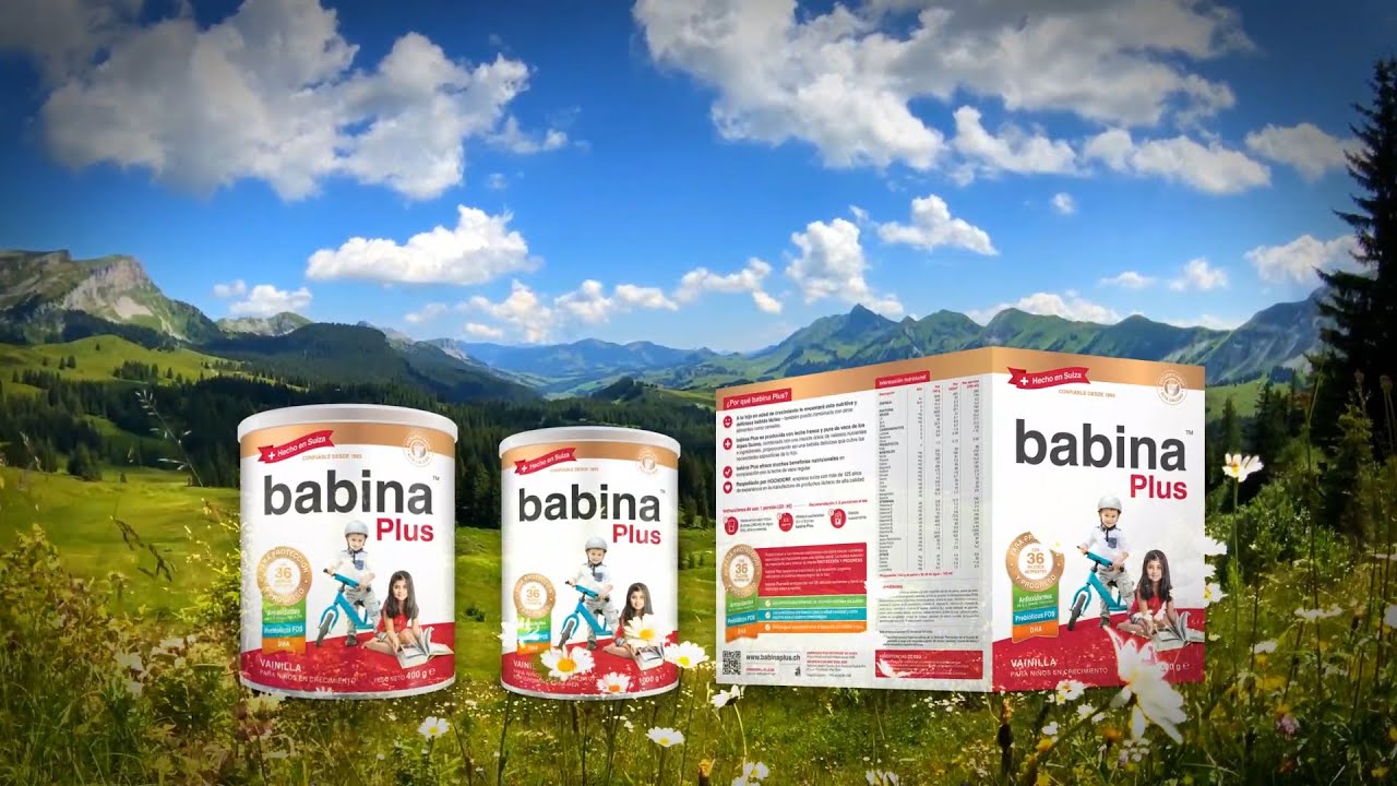 BABINA PLUS childrens milk for protection and progress EN Web - YouTube