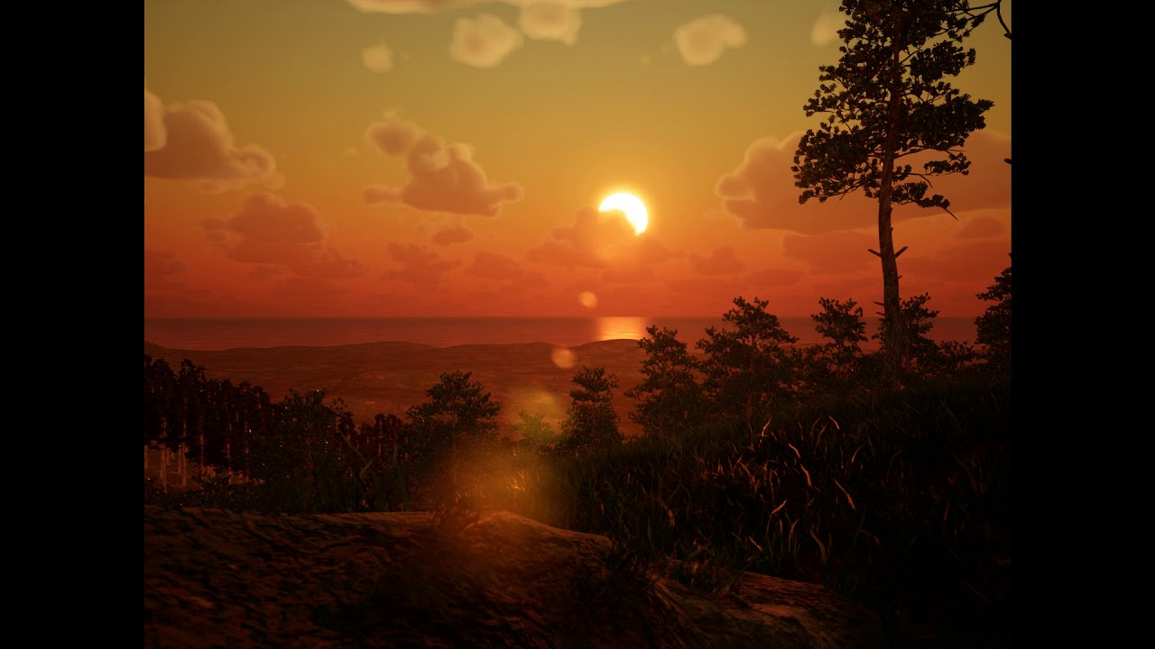 Unreal Engine 4 -SunSkyTest- - YouTube