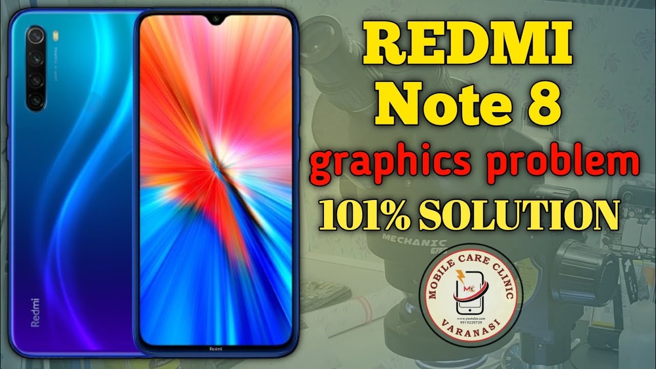 REDMI NOTE 8 GRAPHICS SOLUTION | redmi note 8 blank screen problem ...