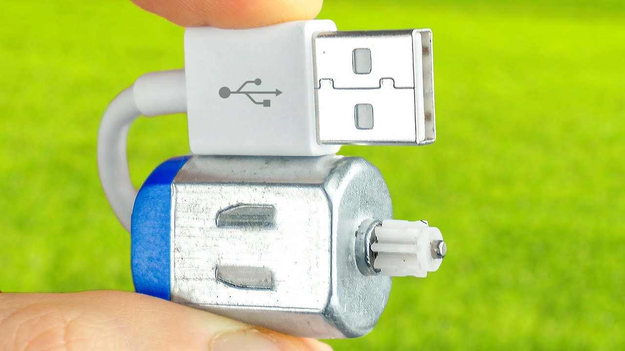 6 AMAZING IDEAS WITH AN ELECTRIC MOTOR - YouTube