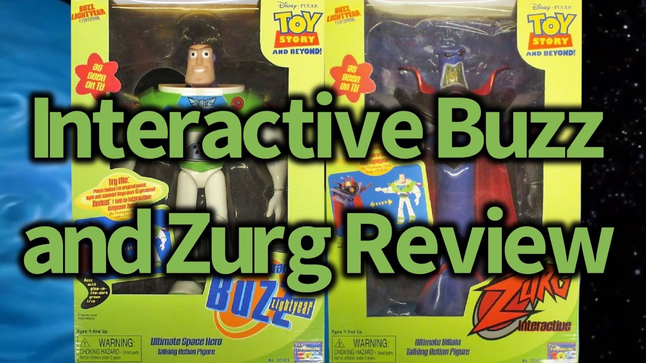 Buzz Lightyear of Star Command Interactive Buzz and Zurg Review - YouTube