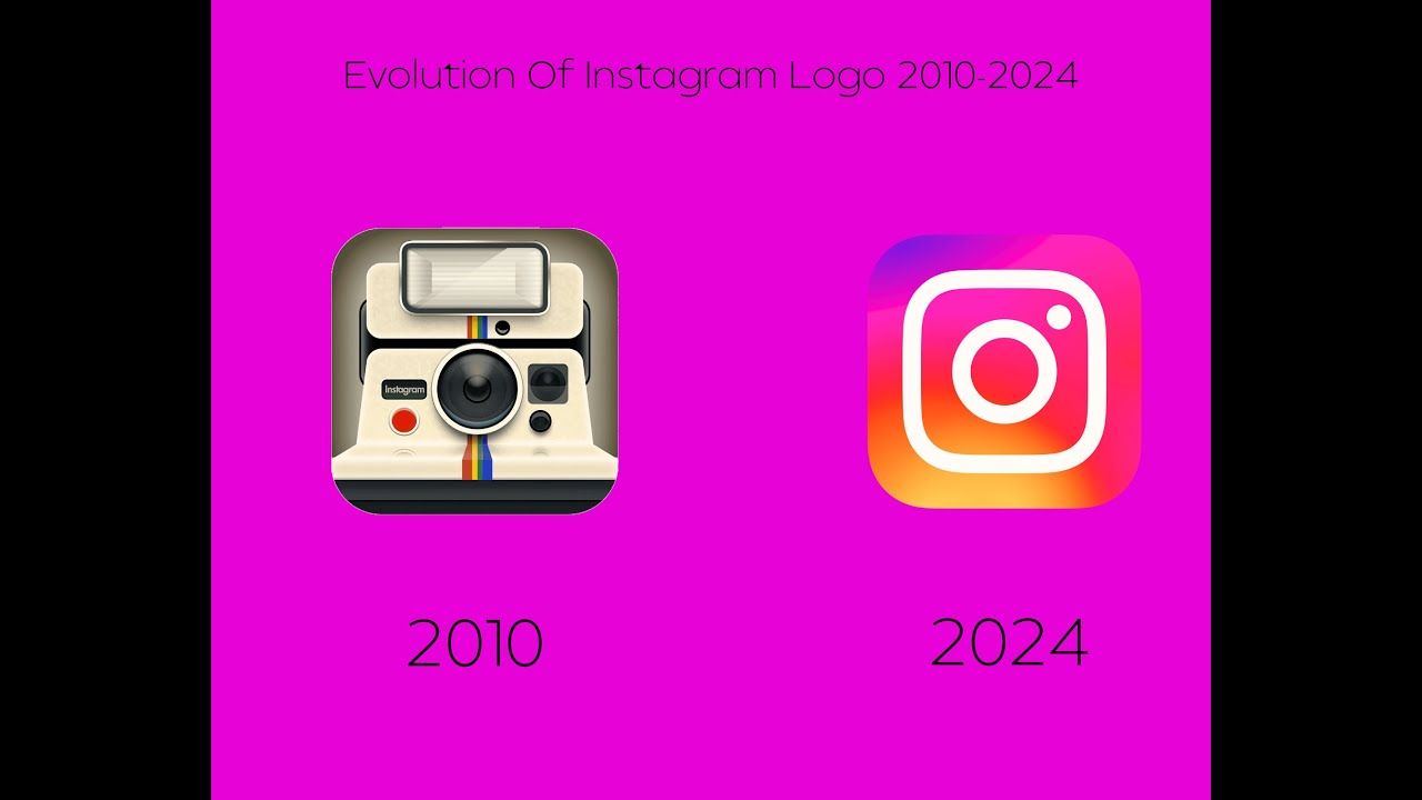 Evolution Of Instagram Logo 2010-2024 - YouTube