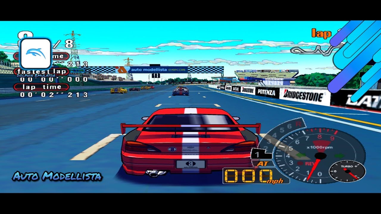 Dolphin MMJ -- Auto Modellista / Gameplay HD By Cloudvii9 - YouTube