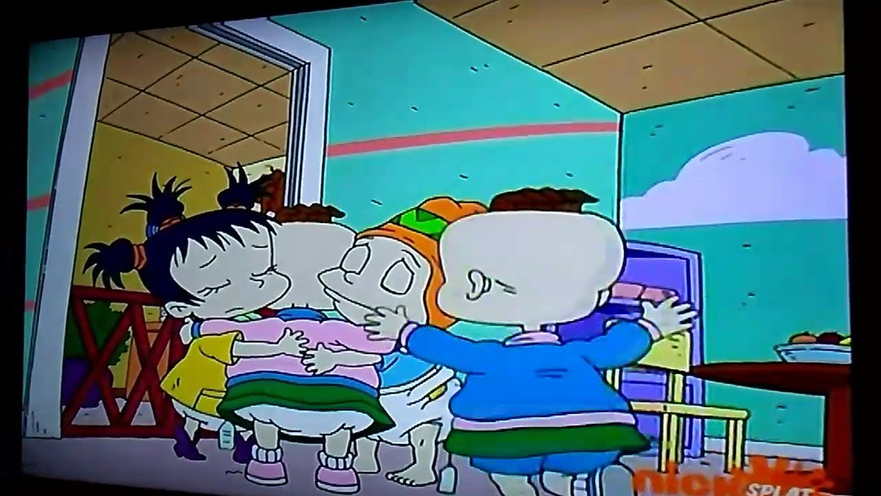 Rugrats sad group goodbye hug - YouTube