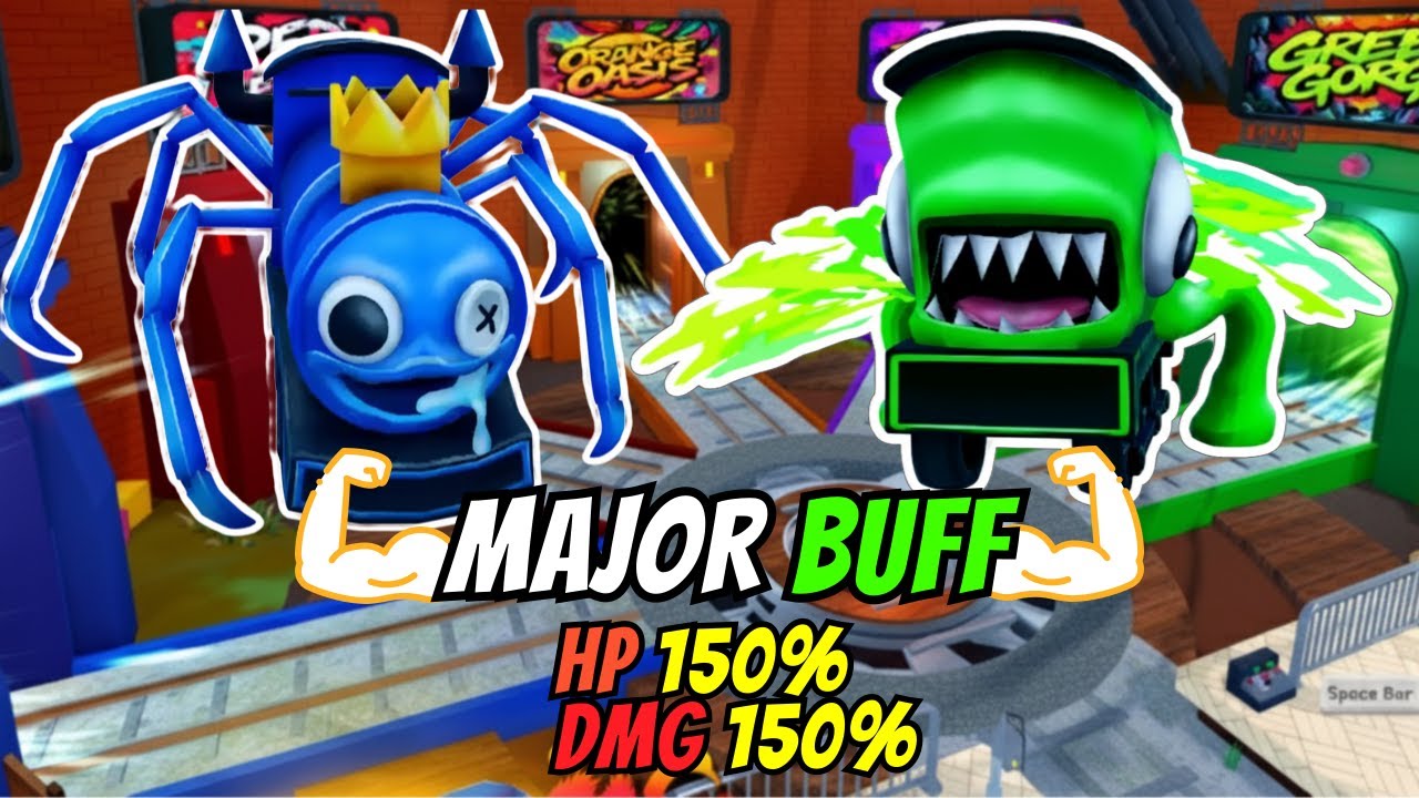 BLUE & GREEN TRAIN BUFFED!! 🚂 Minor Patch Update | Morph World Update ...