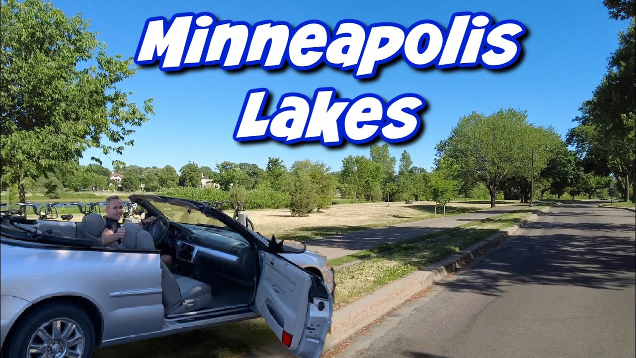 Minneapolis Chain of Lakes Driving Tour - YouTube