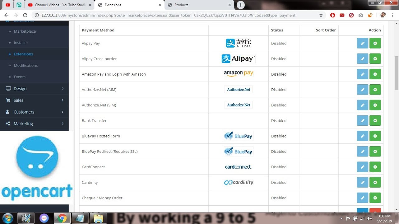 Opencart Geozone for Free Shipping, COD (Enable, Disable) - YouTube