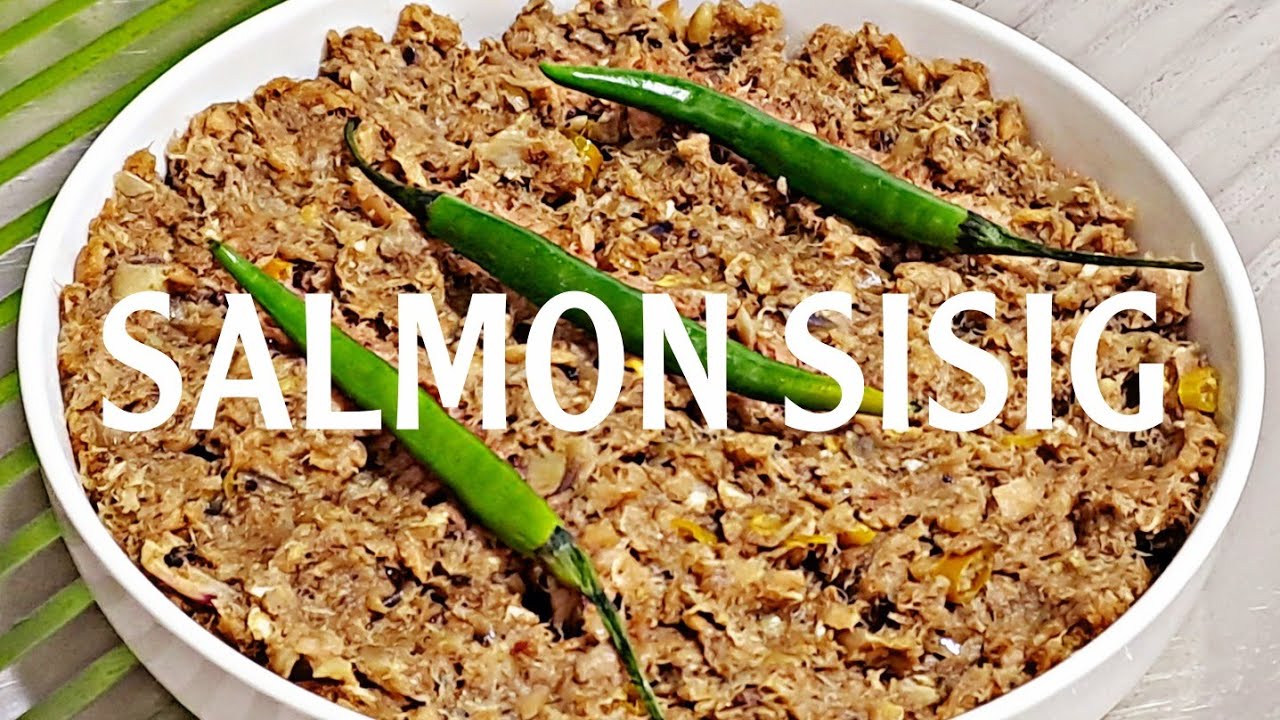QUICK AND EASY SMOKED SALMON SISIG RECIPE | SAKTONG PANG PULOTAN ...