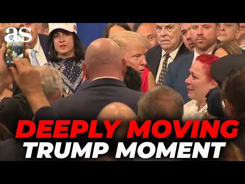 Trump PAUSES RALLY to CONSOLE MOTHER of 12-YEAR-OLD KILLED by STRAY BULLET