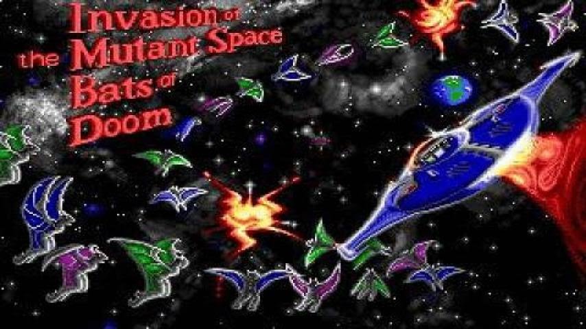 Invasion of the Mutant Space Bats of Doom gameplay (PC Game, 1995 ...