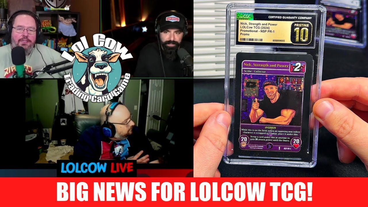 Big News for LolCow TCG! - YouTube