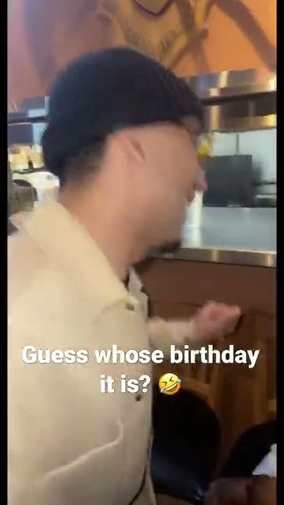 Take a guess whose birthday it was lol. - YouTube