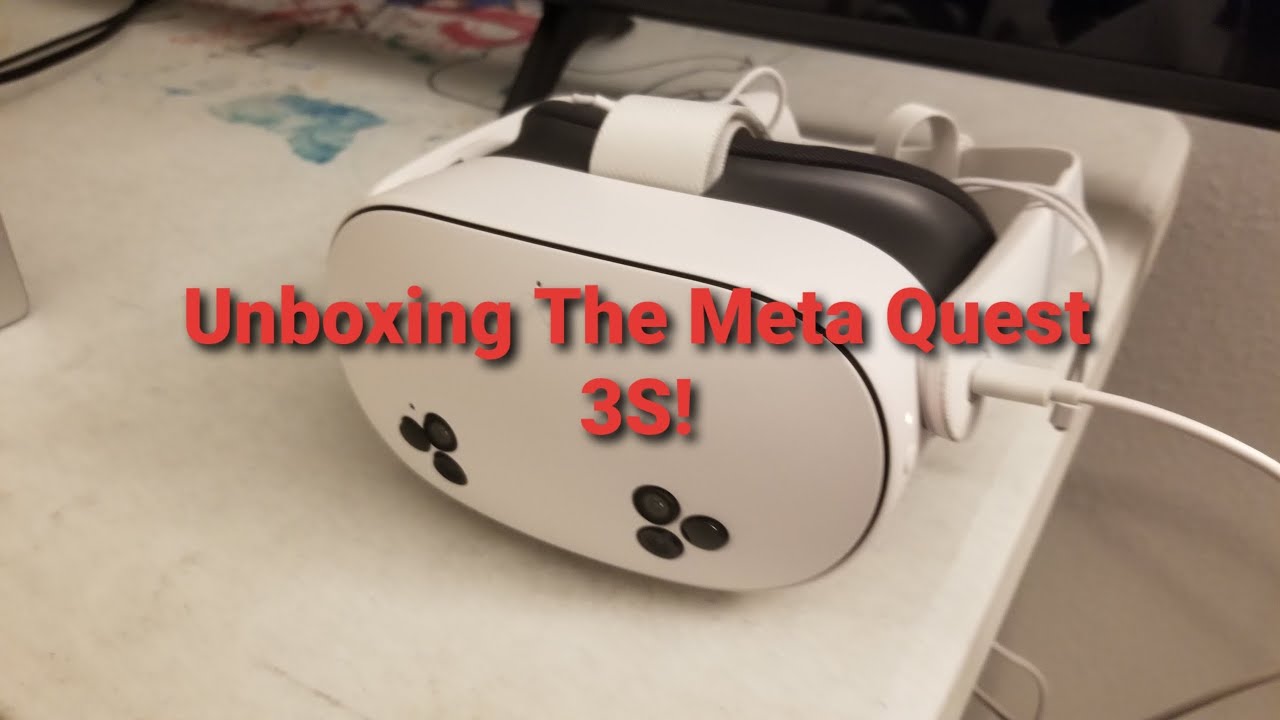 Unboxing the Meta Quest 3S!!!!! *SATISFYING* - YouTube