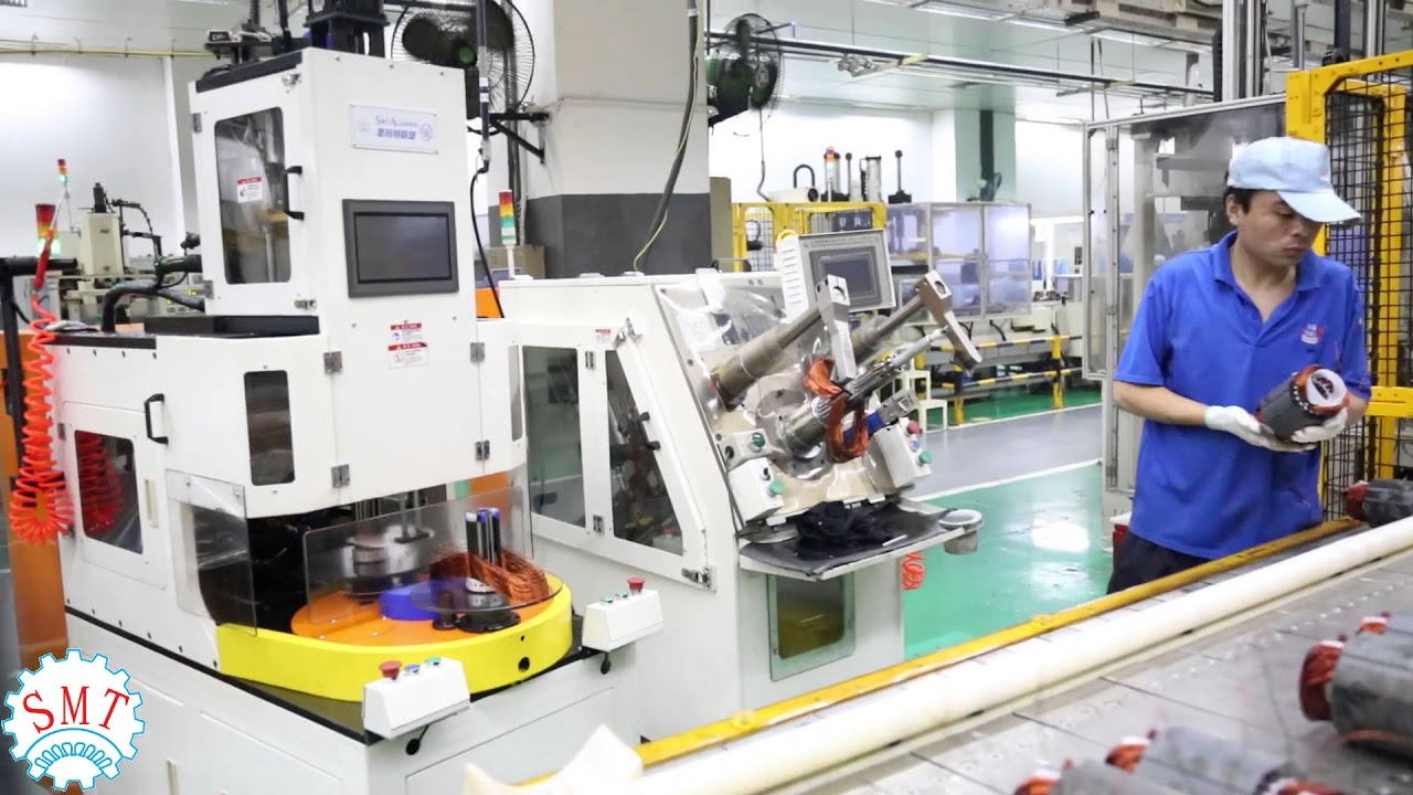Aluminum Wire Coil and Wedge Inserting Machine for Induction Motor ...