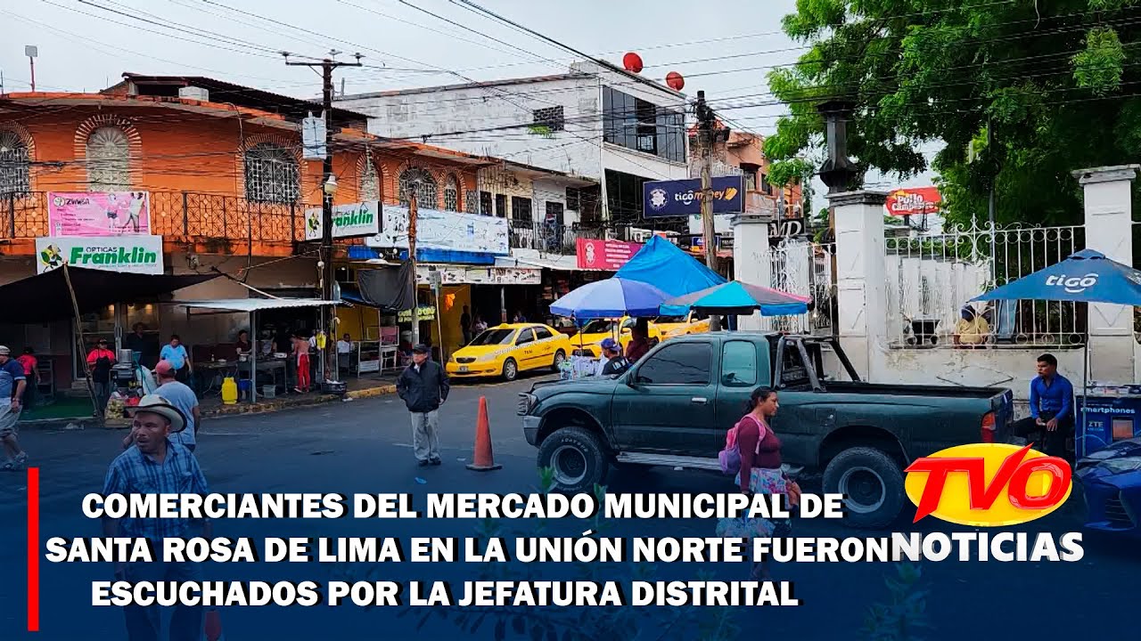 Comerciantes del mercado municipal de Santa Rosa de Lima fueron ...