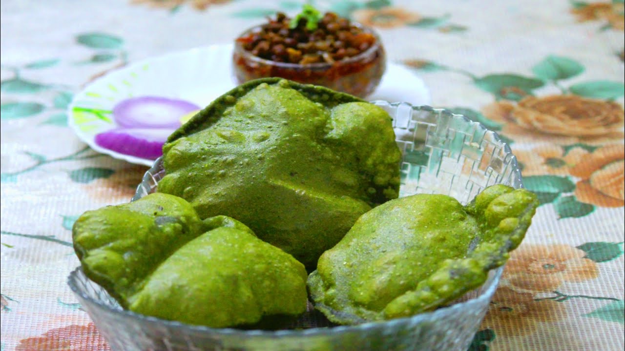 Quick and Easy Palak Puri Recipe/Palak Recipe/Cookbook By Neha - YouTube